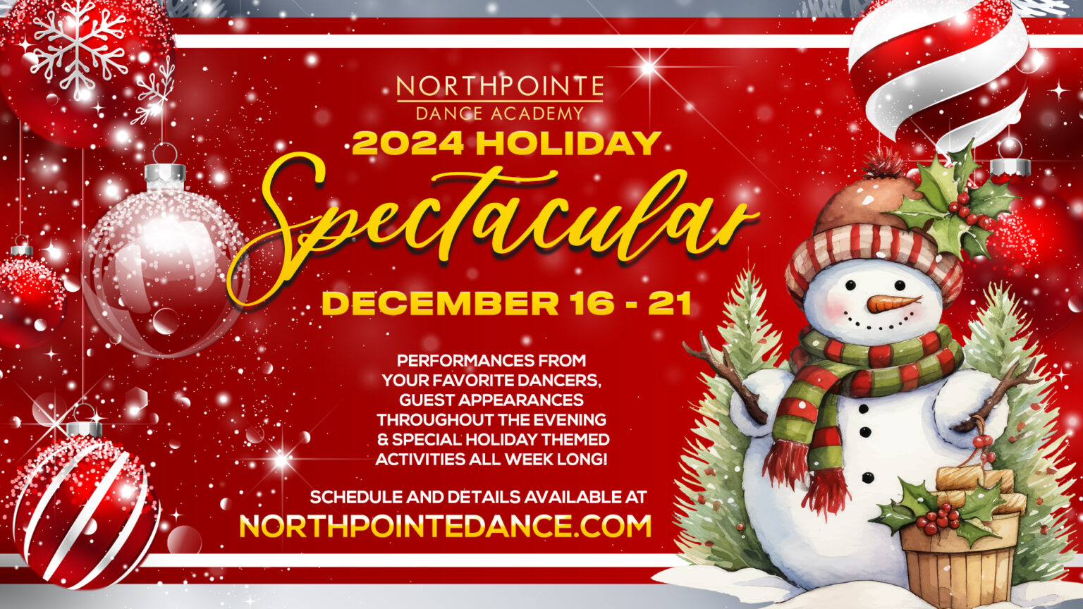 2024 Holiday Spectacular - NorthPointe Dance Academy