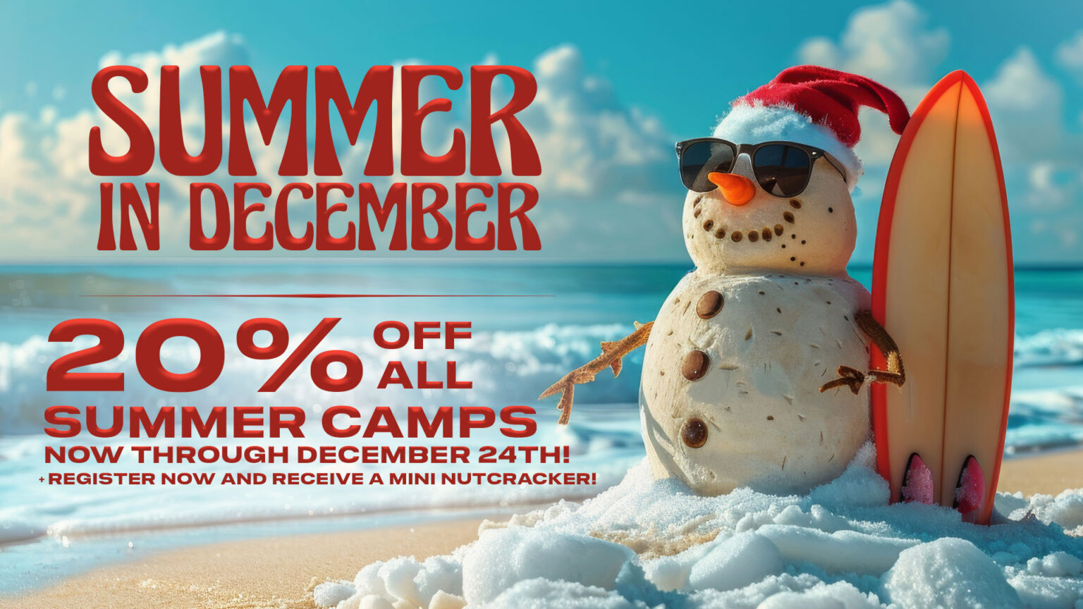 Summer in December! 20% Off Summer Camps! - NorthPointe Dance Academy